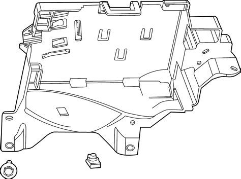 Chevrolet Silverado Engine Control Module Ecm Bracket 30 85116413 Mcelveen Buick Gmc