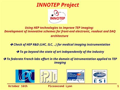 Ppt Use Of Compact Segmented Photodetectors Apd Mapmt Mcppmt