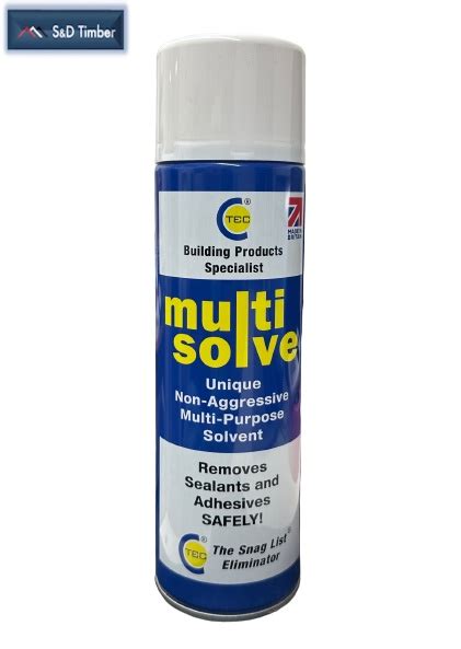 Multi Solve Multi Purpose Solvent 500ml Sandd Timber