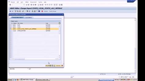 Sap Oops Local Static Alv Interactive Report Youtube