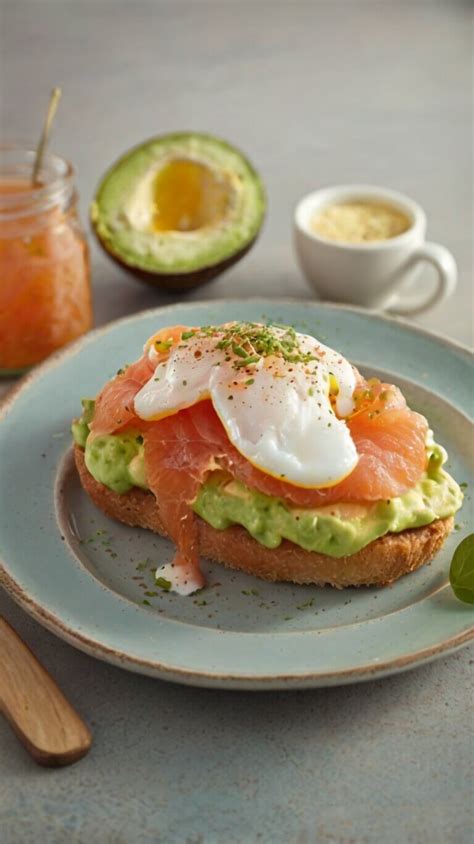 Smoked Salmon And Avocado Eggs Royale Recipe