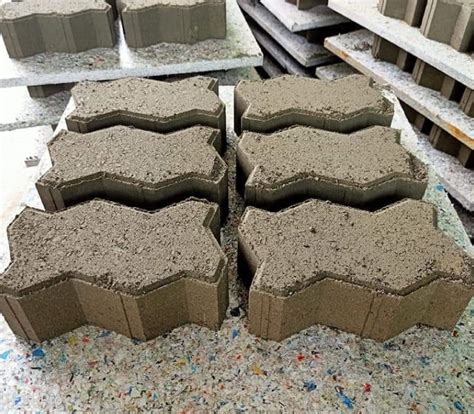 Recycled Plastic Paver Block Pallet Elicon Industries