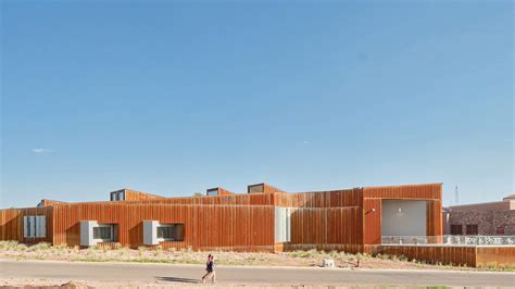 Page Southerland Page Adds Weathering Steel Extension To Texas Museum