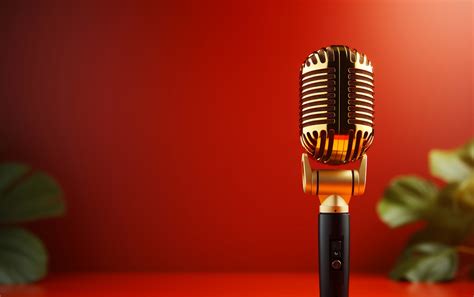 Download Ai Generated Microphone Mic Royalty Free Stock Illustration Image Pixabay