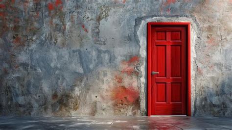 Premium Photo A Composite Picture Of A Large Open Door On A Wall Generative Ai
