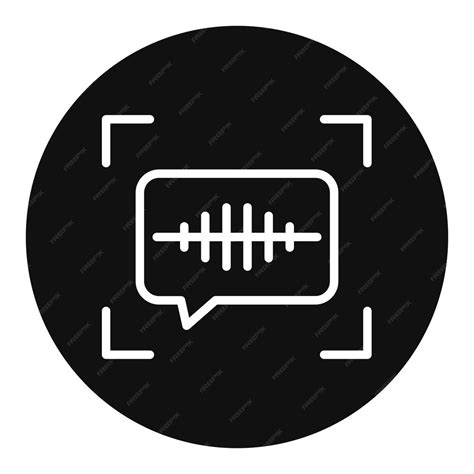 Premium Vector Voice Recognition Icon Vector Image Can Be Used For
