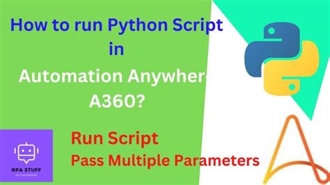 Viraj Dalvi On Linkedin Python Script Package In Automation Anywhere