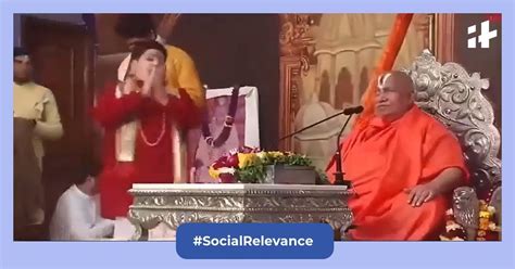 Swami Rambhadracharya Criticizes 10 Year Old Abhinav Arora Over Viral Video