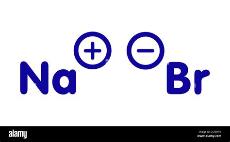 Sodium Bromide Salt Chemical Structure Cut Out Stock Images And Pictures