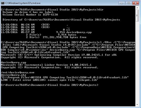 Nvcc On Windows Cuda Setup And Installation Nvidia Developer Forums