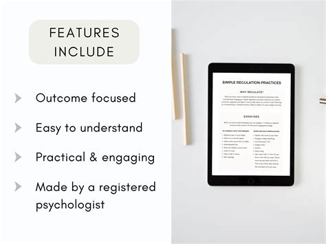 Interoception Psychoeducation Worksheets My Thriving Mind