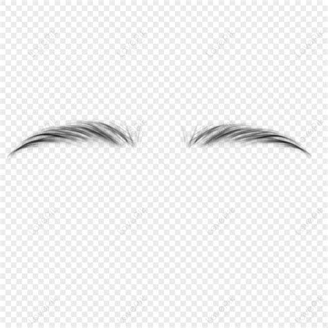 눈썹 일러스트 클립 아트 검은 Png 일러스트 무료 다운로드 Lovepik