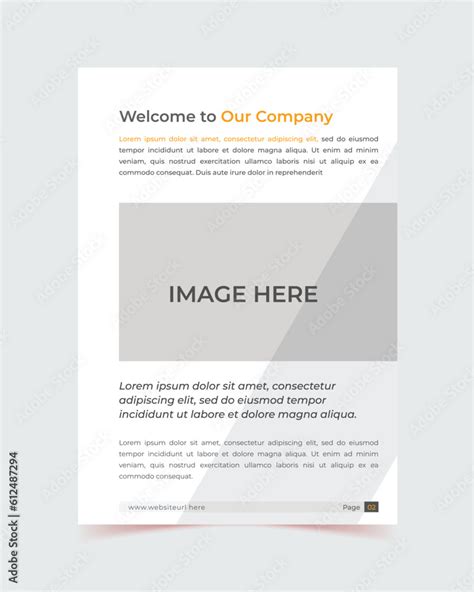 Brochure Template Layout Design Report Minimal Template Layout Design Brochure Template Book
