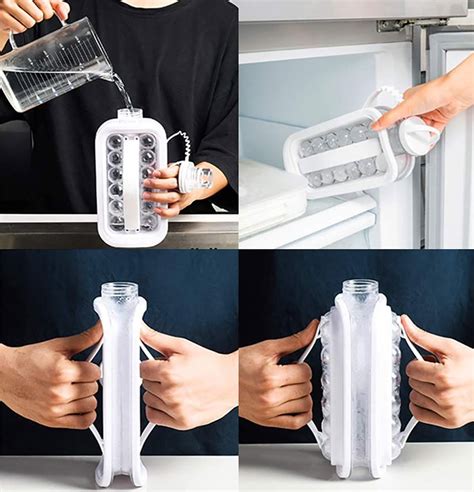 This Ice Kettle Makes Circular Ice Balls And Doubles As A Portable Water Bottle