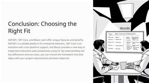 Choosing The Right Framework Aspnet Vs Net Core Vs Blazorpptx