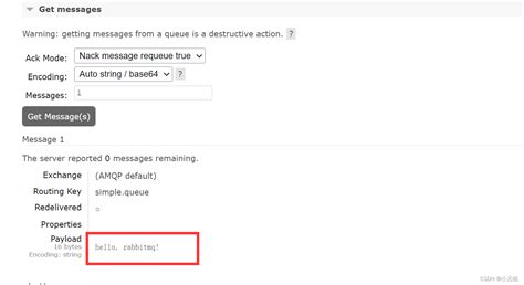 Rabbbitmq基本使用及其五种工作模型rabbitmq五种消息模型 Csdn博客