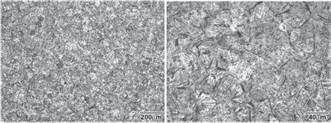 Microstructure Of 300 M Steel After Normalizing Heat Treatment Download Scientific Diagram