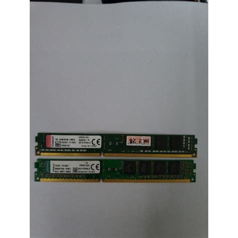 金士頓 Ddr3 1600 4g 2 8g 蝦皮購物