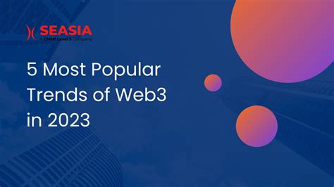 PPT Top 5 Web3 Trends In 2023 PowerPoint Presentation Free To