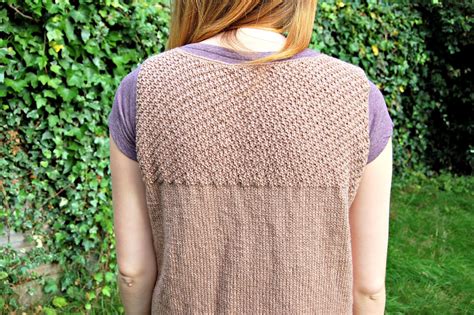 The Geeky Knitter Fo Textured Vest