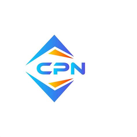 Cpn Abstract Technology Logo Design On White Background Cpn Creative