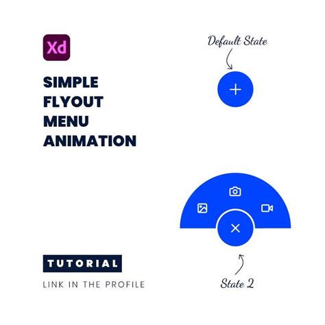 Flyout Menu Animation In Adobe Xd Simple And Effective Tutorial