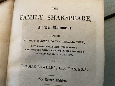 Censorship Meet Thomas Bowdler Jackson County Library District