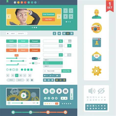 App Buttons Vector Images Depositphotos