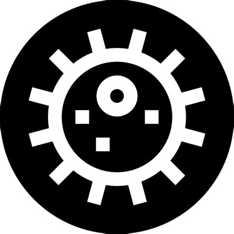 Bacteria Basic Straight Filled Icon