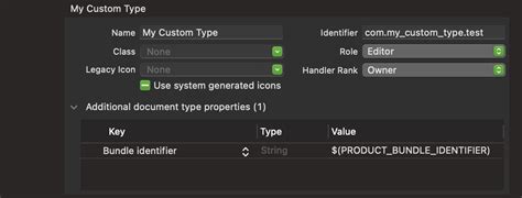 Xcode Failed To Realize Static Uttype Instance 0x600002fc47a0 For