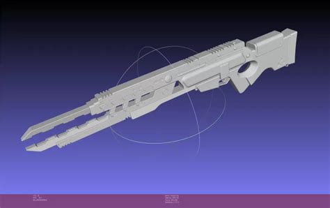 Murder Drones Uzi Railgun 3d Printing Model Threeding