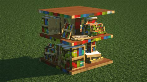 Recently I Made Bookshelf Texture It Do Show Up Correctly In Most Of The Places In Game But