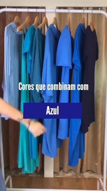 Cores que combinam com o azul em 2025 Combinações de cores de roupas Cores que combinam