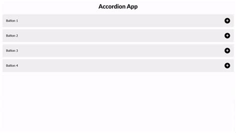 Animated Accordion Using React