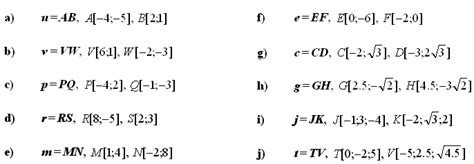 Math Exercises And Math Problems Vectors