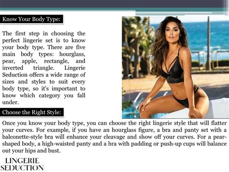 Ppt Choose The Perfect Lingerie Set For Your Body Type In Australia