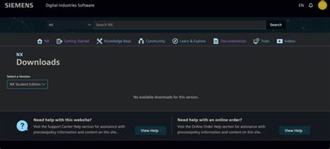 I Am Unable To Download The Nx Education Trial Software