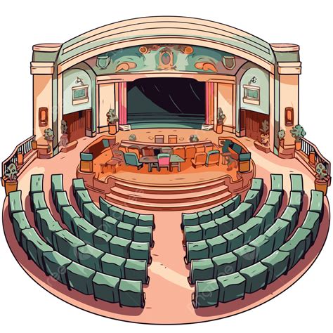 Clipart De Auditorio Escolar