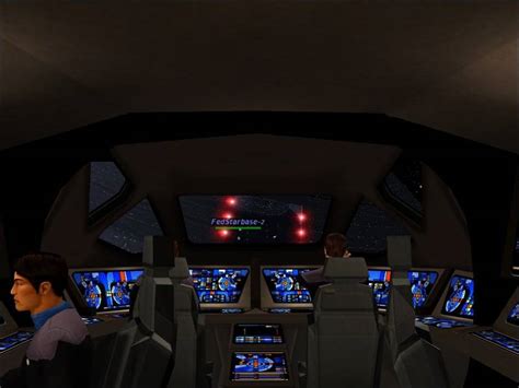 Type Xi Shuttlecockpit Set Star Trek Bridge Commander Gamefront