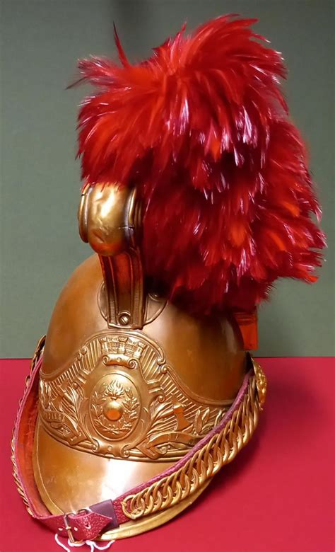 Lambs Militaria French Firefighter Helmet From Commune De St Cyr