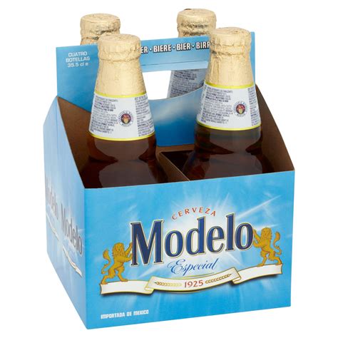 Modelo Especial Mexican Lager Beer Bottles 4 X 355ml Beer Iceland Foods