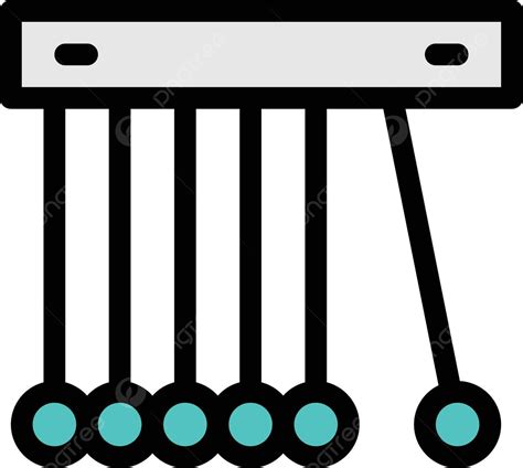 Pendulum Experiment Concept Physics Vector Experiment Concept