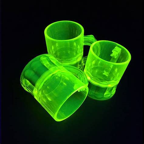 Shotglaasjes Fluoriserend Geel 2 5cl Kopen De Horeca Bazaar