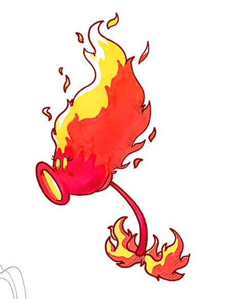Fire Peashooter Rplantsvszombies