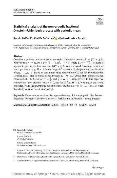 Statistical Analysis Of The Non Ergodic Fractional Ornstein Uhlenbeck