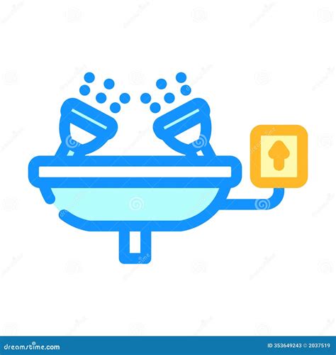 Emergency Sds Station Symbol Sign Vector Illustration Isolate On