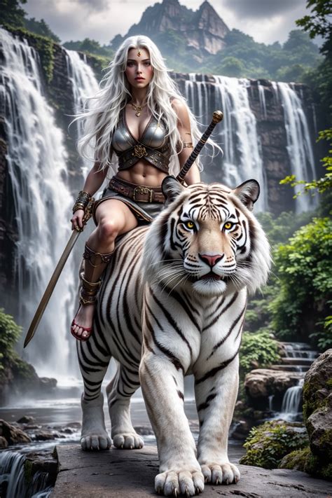 A Majestic Warrior Maiden Perc Image Created By User