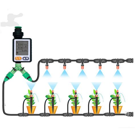 Multifunctional Faucet Timer Drip And Lawn Irrigation System 1 Outlet