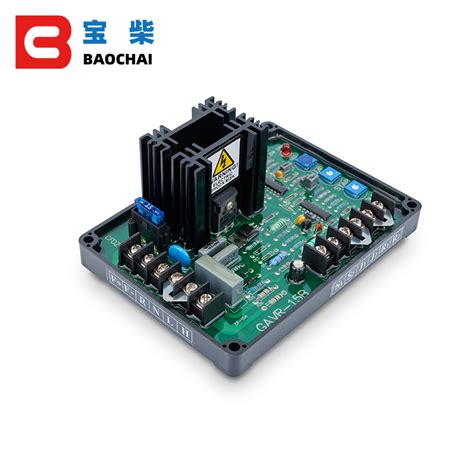 Gavr 15a Brushless เครื่องกำเนิดไฟฟ้า Avr ควบคุมแรงดันไฟฟ้าอัตโนมัติ Th