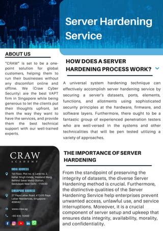 Server Hardening Service Pdf Computing Technology Computing